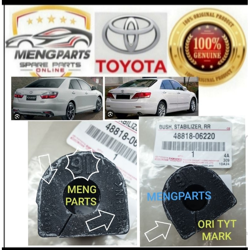 ORIGINAL 💯% TOYOTA CAMRY ACV40 REAR STABILIZER BUSH * PRICE FOR 1PC ...