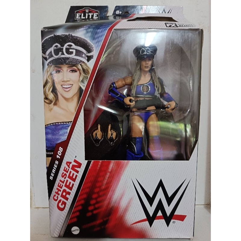 (Box Damage) Mattel WWE Elite 108 Chelsea Green Wrestling Action Figure ...