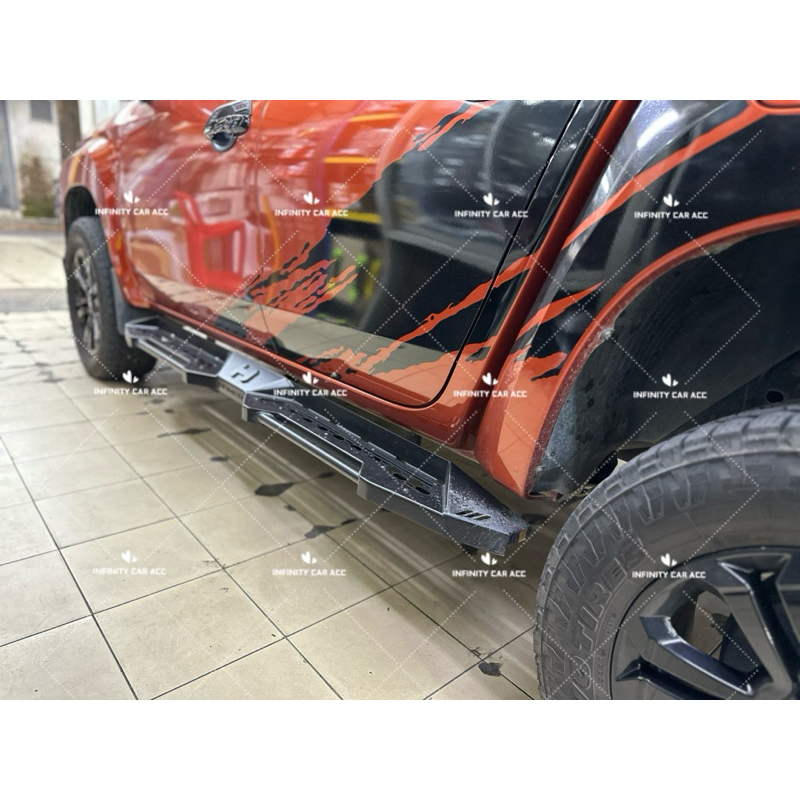 HAMER 4x4 SHADOW SERIES DOOR SIDE STEP RUNING BOARD FOR HILUX RANGER ...