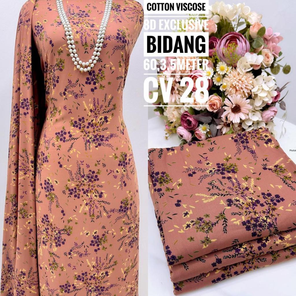 KAIN PASANG COTTON VISCOSE CORAK BARU EXCLUSIVE LUXURY STYLE READY ...