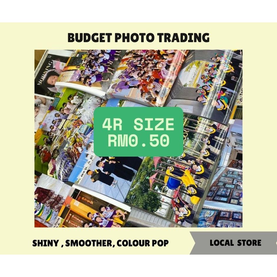 4R Fast Photo Print RM0.50!! (Min order 10pcs) Glossy Paper / Print ...