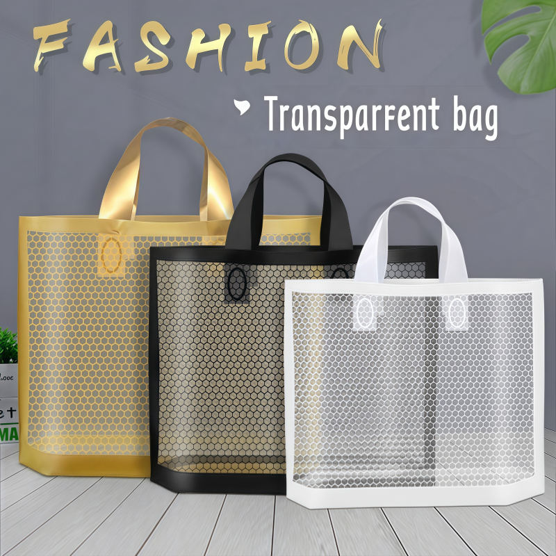 BC Beg Lut Sinar Bahan PVC Tanpa Kalis Air Plastik Bag Door Gift ...