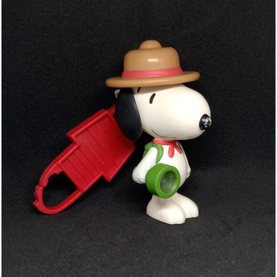 MCDONALDS 2018 PEANUTS SNOOPY CAMPER FLASHLIGHT KEYCHAIN TOY ...