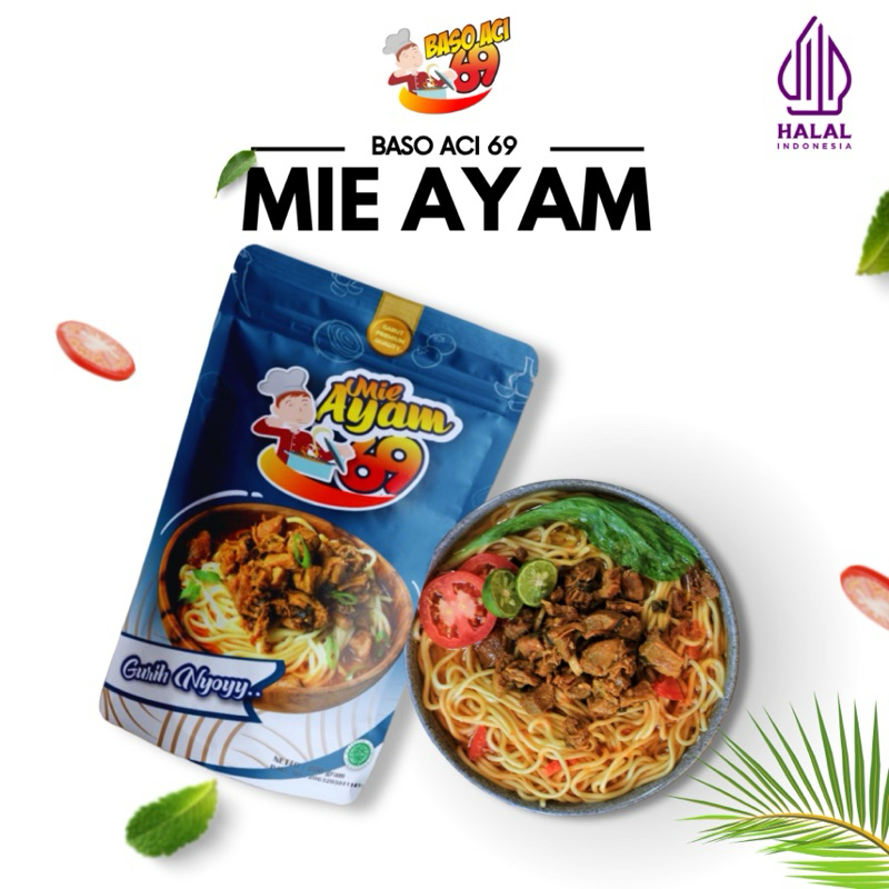 MIE AYAM INDONESIA MIE AYAM 69 INSTANT NOODLES | Shopee Malaysia