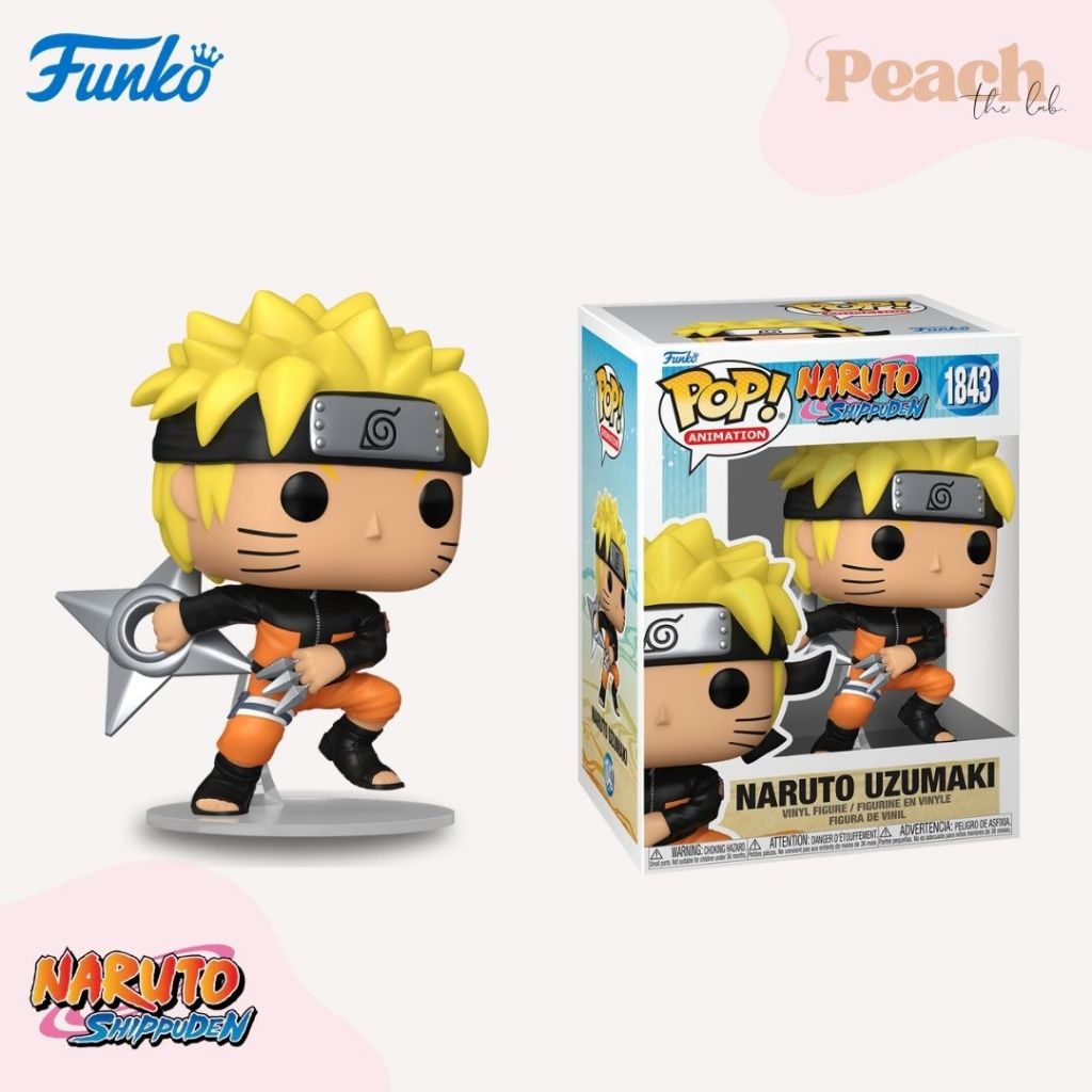 Funko Pop Vinyl Animation Number 1843 Naruto Shippuden Naruto Uzumaki ...