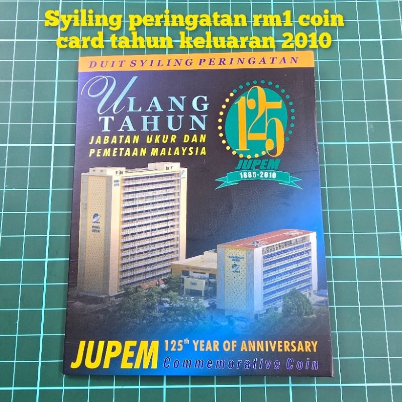 (B80) duit syiling peringatan coin card duit syiling lama rm1 lama duit ...