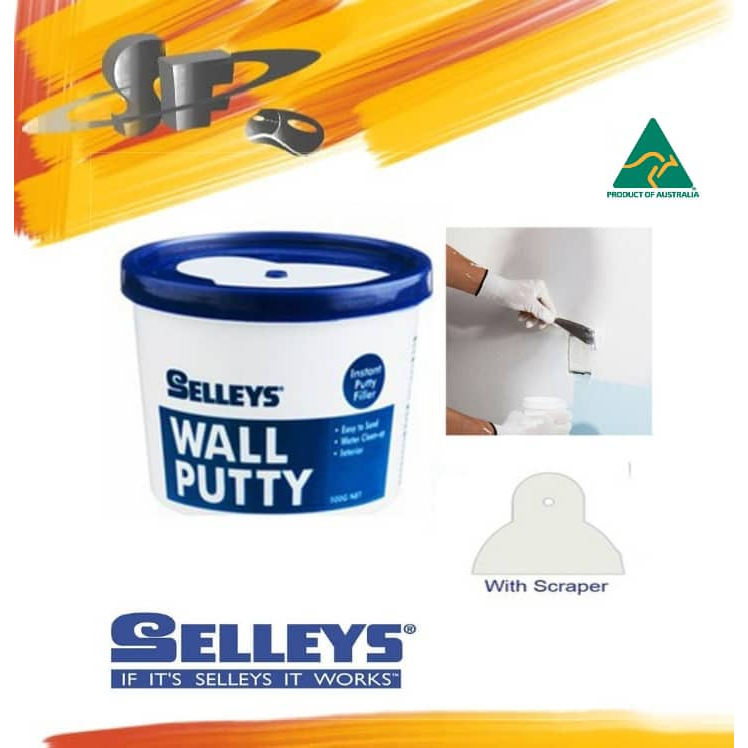 WALL FILLER, 0.5KG & 1.5KG, SELLEYS WALL PUTTY, AUSTRALIA PRODUCT FOR ...