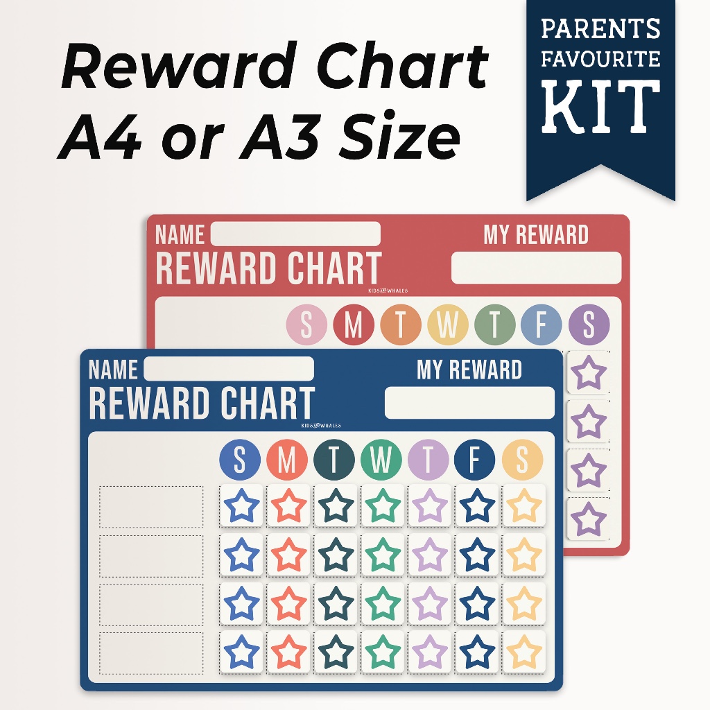 Bramble – Reward Chart for Kids | Visual Behaviour Chart | Reusable ...