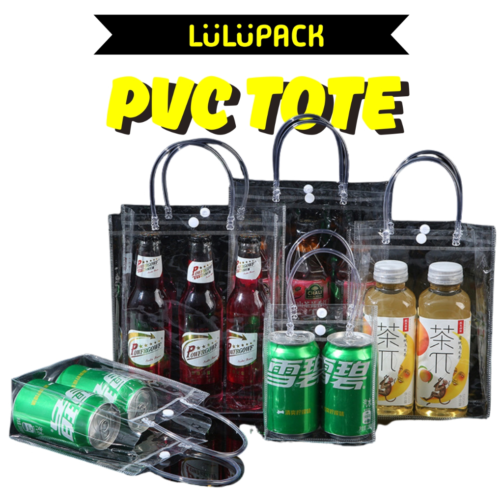 LULUPACK PVC Goodies Bag Transparent Plastic Bag Doorgift Beg Murah ...