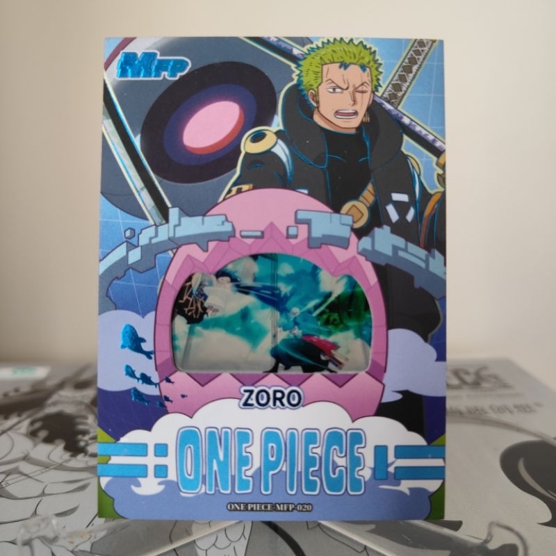 One Piece Egghead Arc | Zoro Nami Robin Serial Number Card | Limited ...