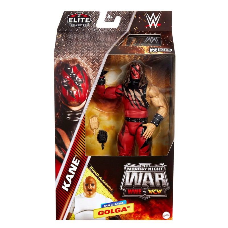 WWE Figure Kane Elite Collection Monday Night War Kane Action Figure ...