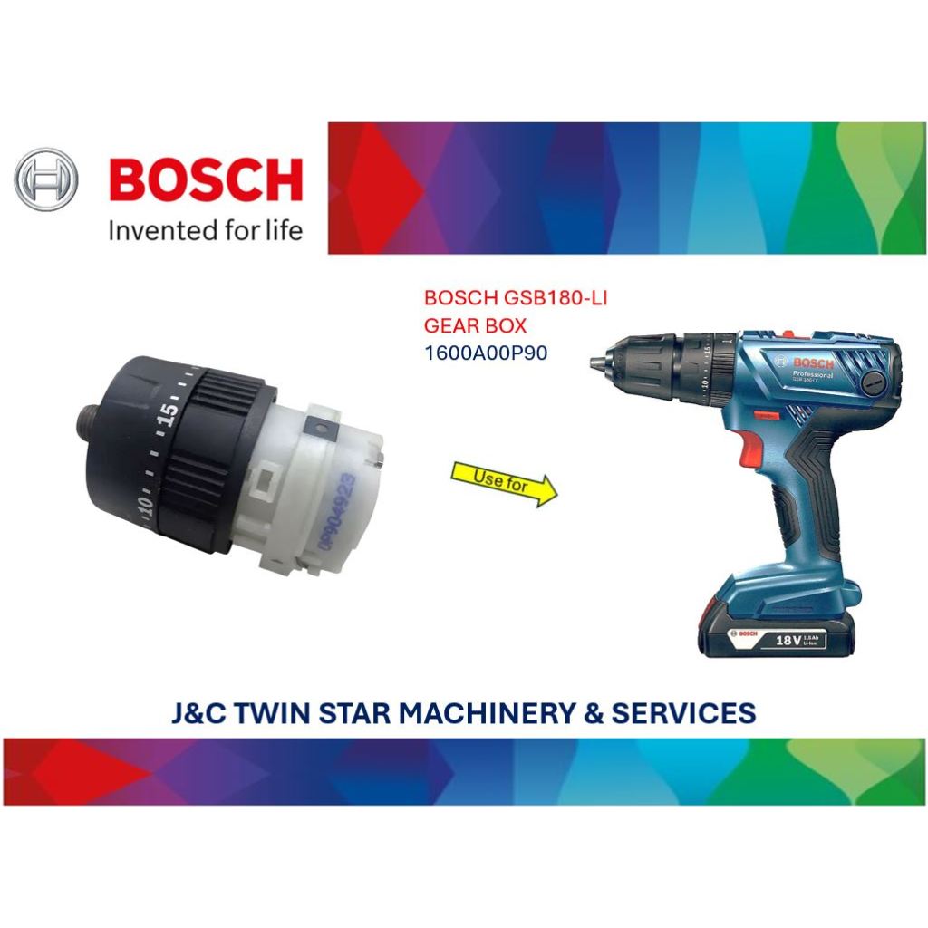 BOSCH GSB 180-LI GEAR BOX 1600 A00 P90 | Shopee Malaysia