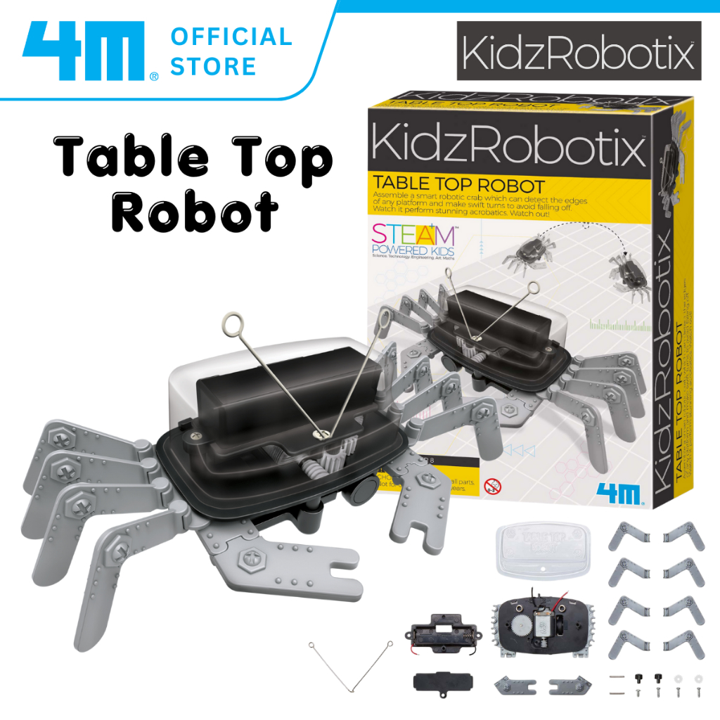4M KidzRobotix / Table Top Robot - STEAM Education Toys | Shopee Malaysia