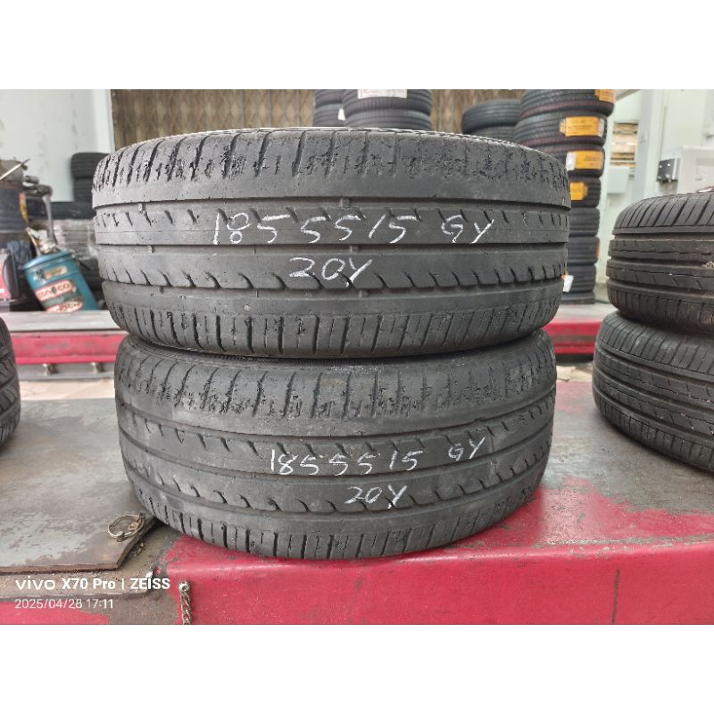 second tyre 185/55/15 Goodyear triplemax 2020 year (2pcs Tyre together ...