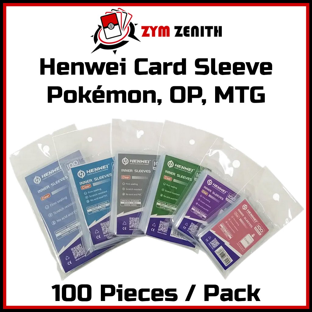 Henwei TCG Card Sleeve 100pcs | Shopee Malaysia