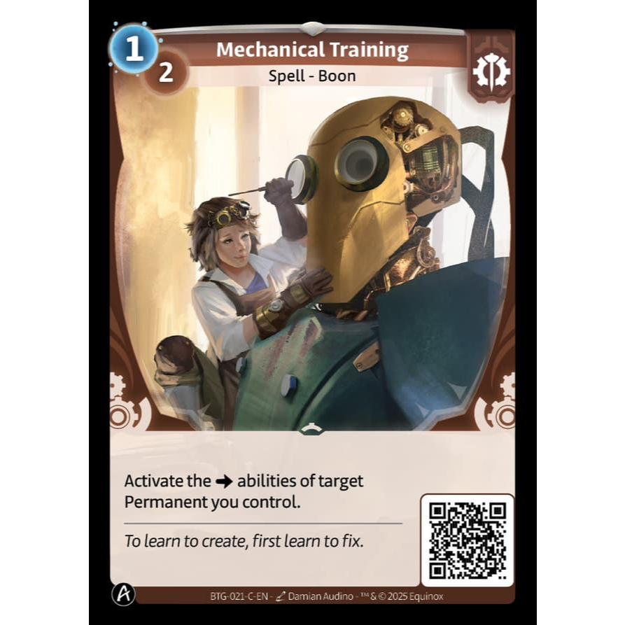 [Shuffle] Altered TCG : Beyond the Gates (BTG) C 021 | Mechanical ...