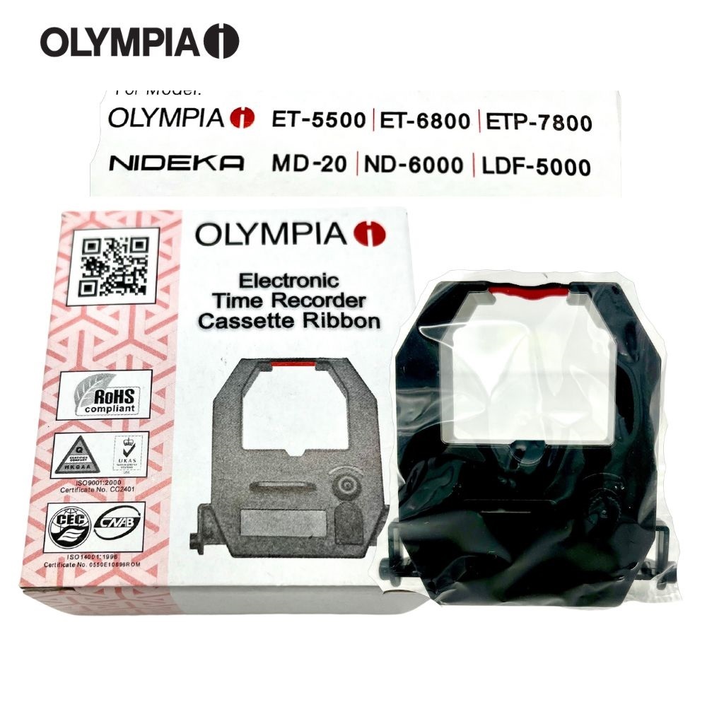 Original Olympia Time Recorder Punch Card ET-5500 ET-6800 ETP-7800 ...