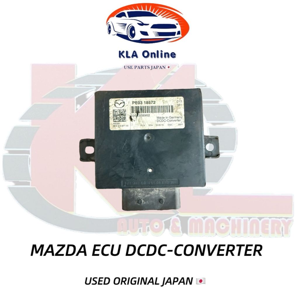 MAZDA ECU CONTROL UNIT DCDC CONVERTER (USED ORIGINAL JAPAN) | Shopee ...