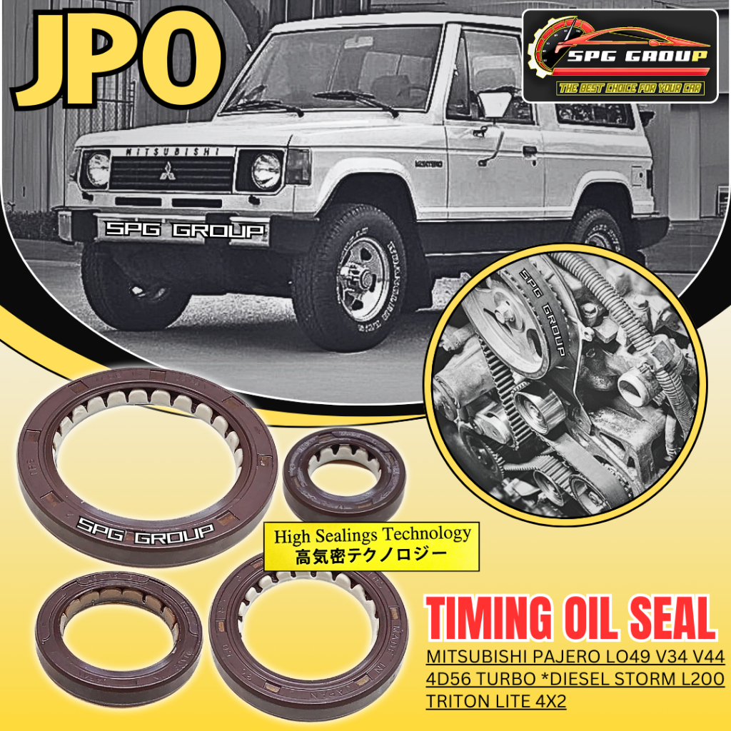 Mitsubishi Pajero Lo49 V34 V44 4d56 Turbo Diesel Storm L200 Triton Lite