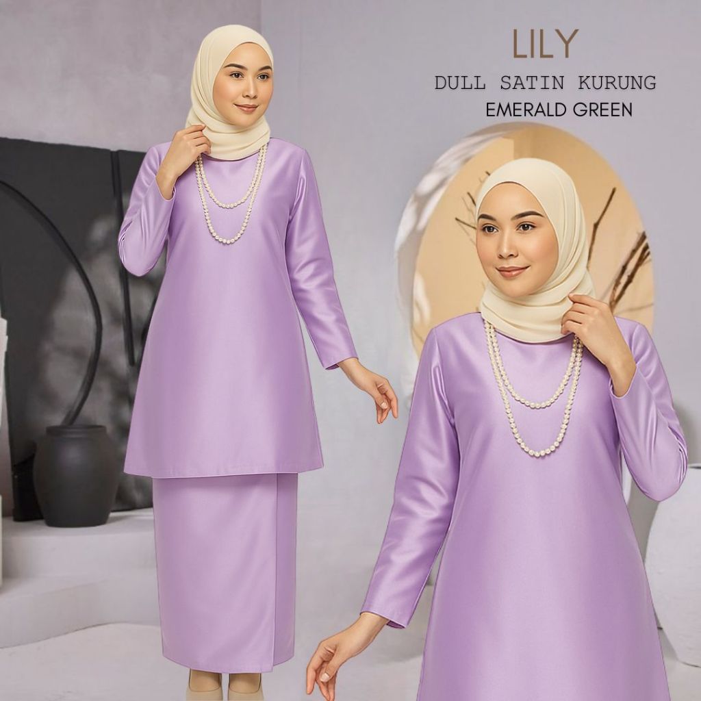 NEW COLOURS RAYA 2024 LILY KURUNG PAHANG PREMIMUM EXCLUSIVE QUALITY ...