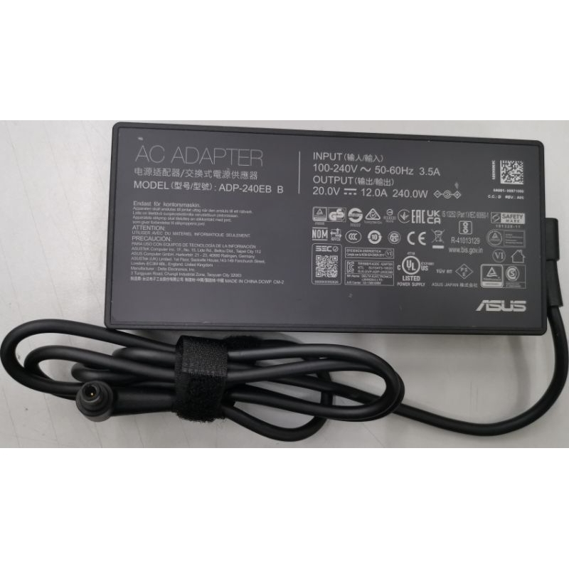 ASUS ORIGINAL ROG A20-240P1A/ADP 240EB B 240W 20V 12A 6.0mm x 3.7mm AC ...