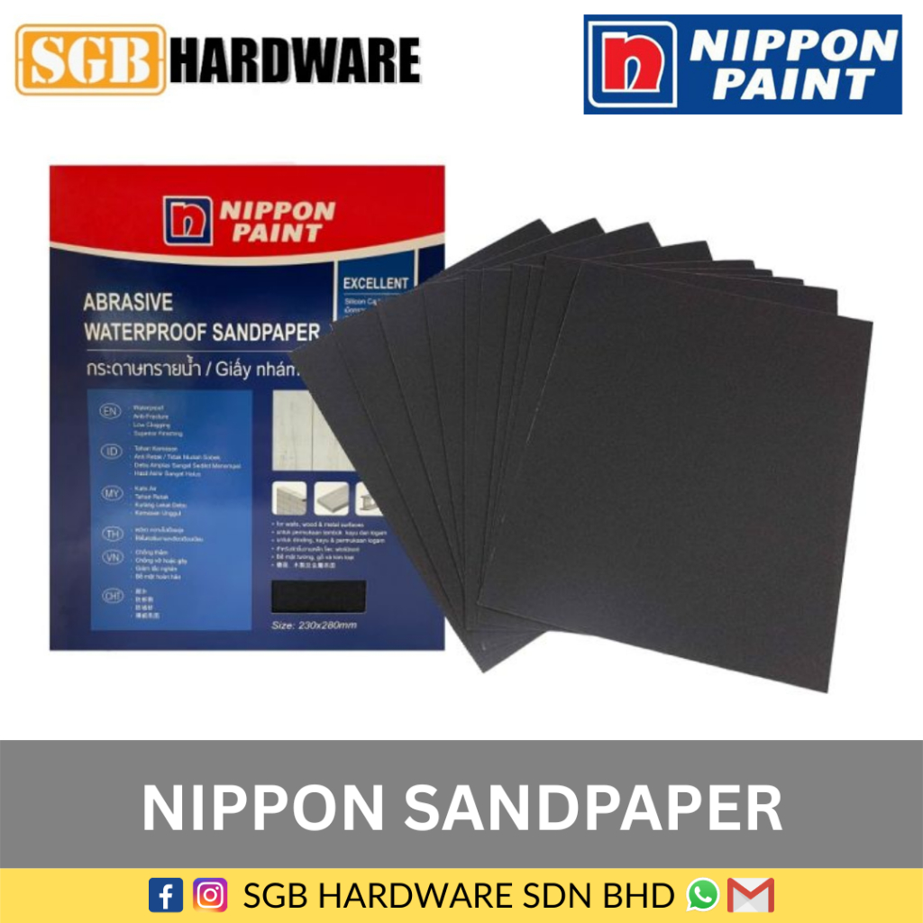 Nippon Sand Paper / Waterproof Sand Paper / Waterproof Abrasive Paper ...