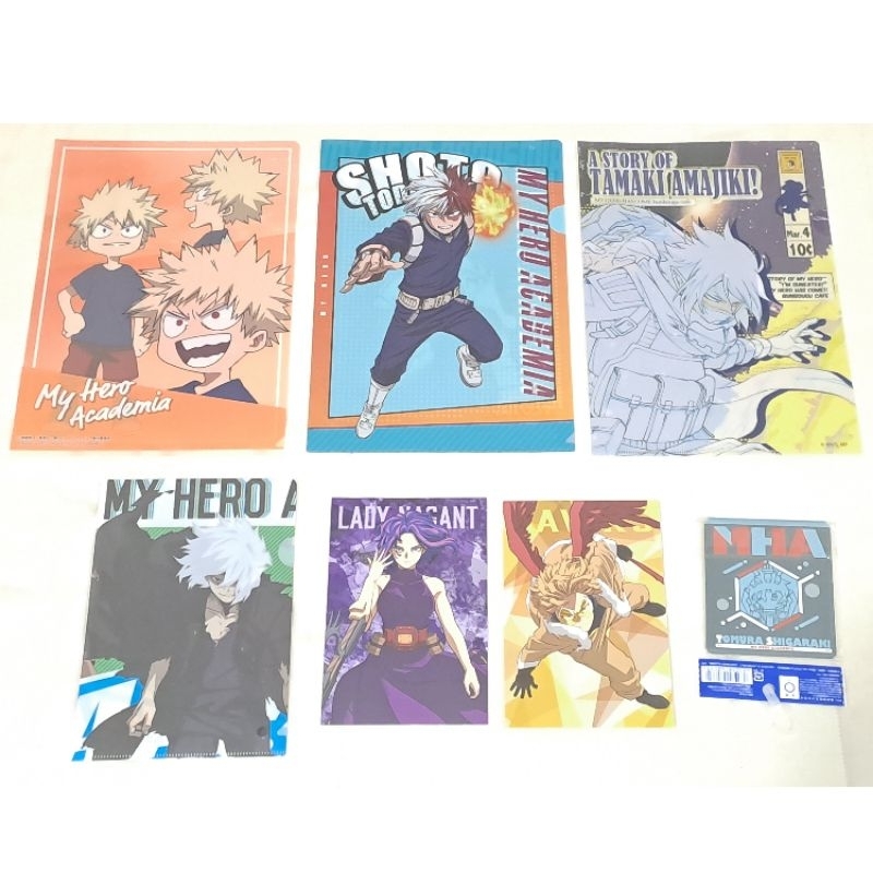 (Set) of MHA goods merchandise - Bakugo - Todokori - Hawks - Shigaraki ...