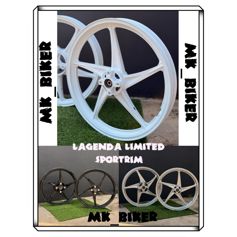 LAGENDA LIMITED SPORT RIM YAMAHA 5 BATANG Y15ZR Y16ZR LC135 4S LC 135 ...
