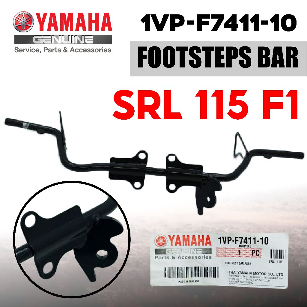 YAMAHA SRL115 FI / SRL 115 FI / LAGENDA 110 Z /ZR / SRL 115 FRONT FOOT ...