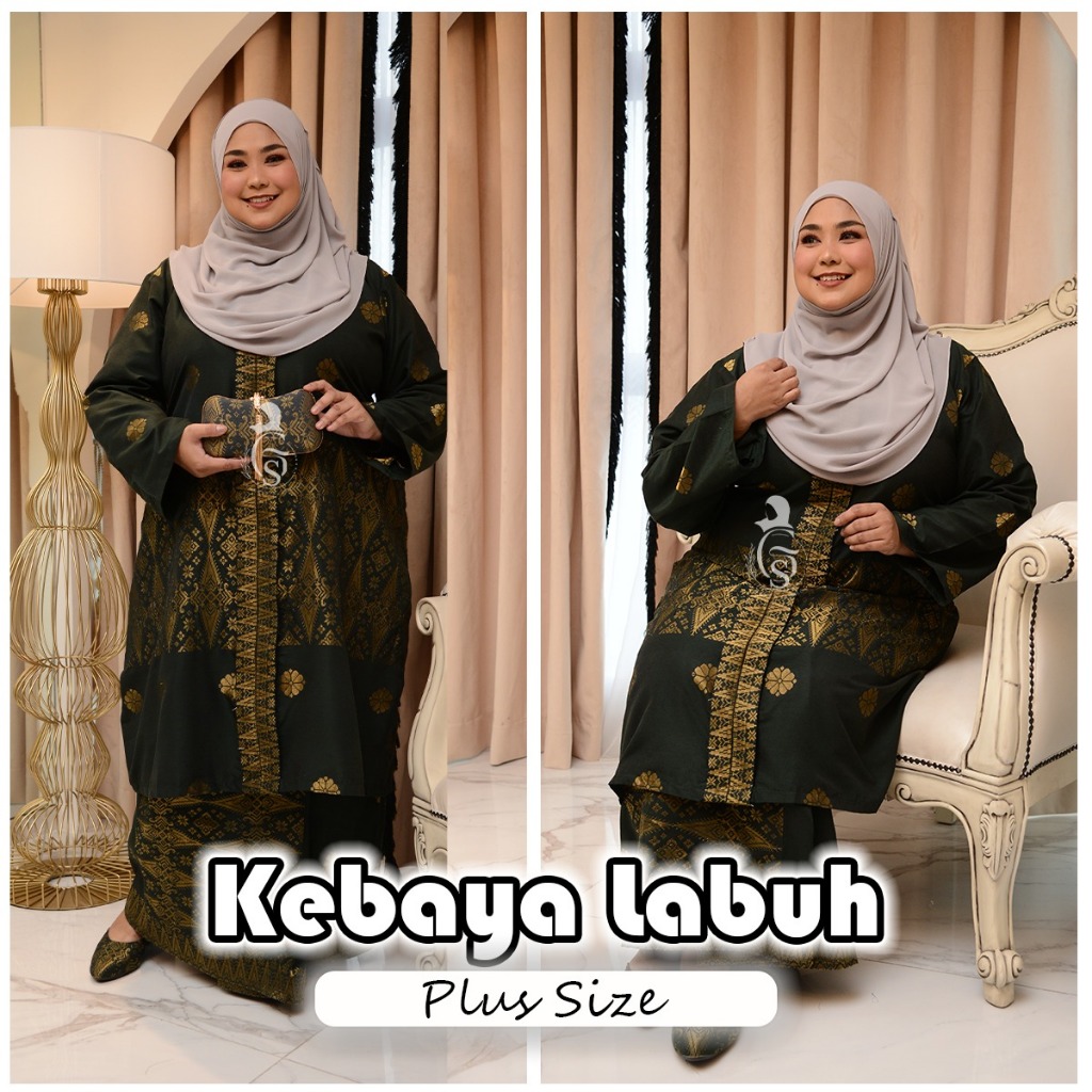 PLUS SIZE KEBAYA LABUH SIZE 3XL-8XLI kEBAYA LABUH SONGKETIKEBAYA RAYA ...