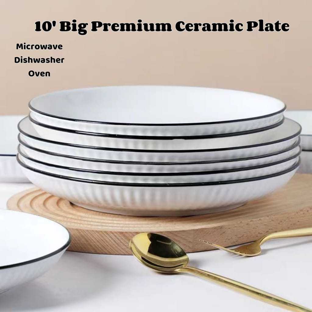 10' Plate Set/Tableware Set/Set Pinggan/Set Pinggan Mangkuk/Pinggan ...