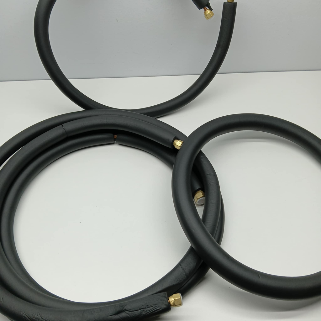 ( Aircond gas pipe set ) aluminium pipe + copper pipe installation use ...