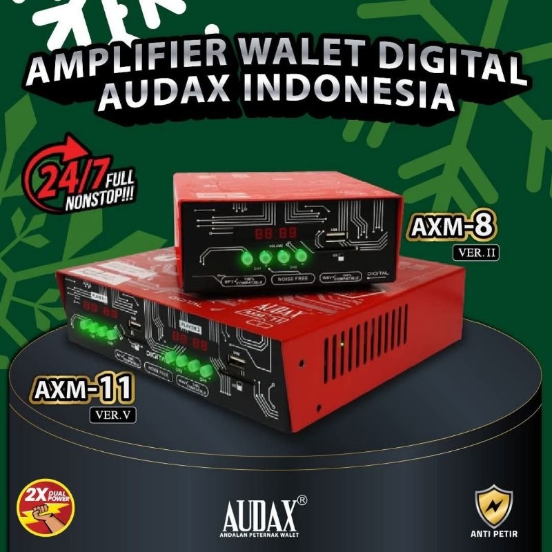 Audax Amplifier AXM-11-V Dual Power Ampli Audax AXM-8-II Latest Design ...
