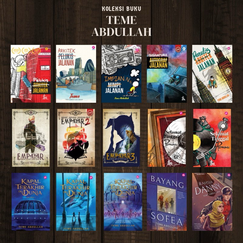 [Ready Stock] Koleksi Buku Teme Abdullah | Shopee Malaysia
