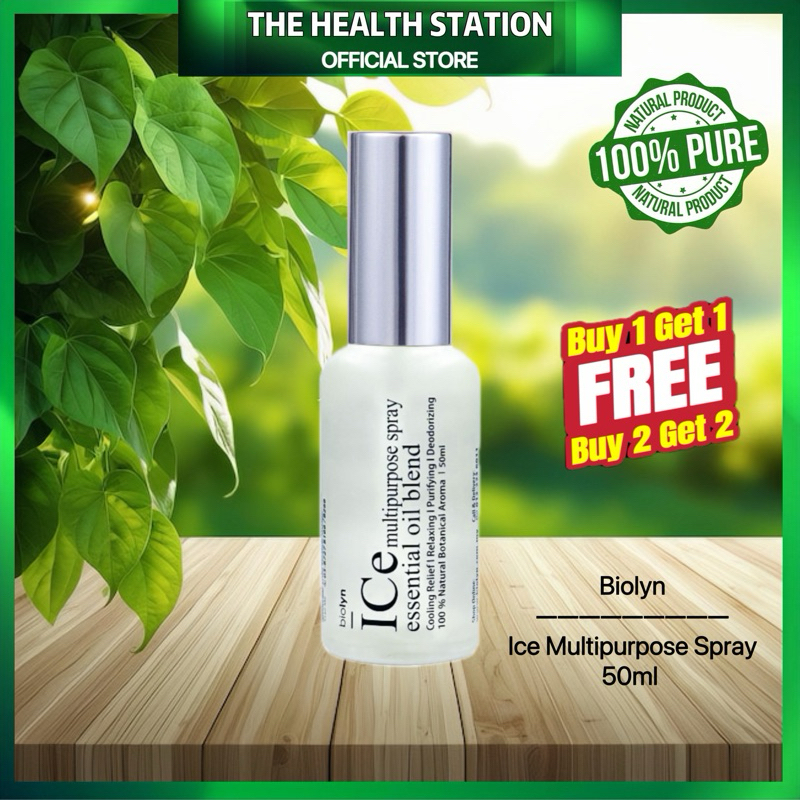 Biolyn Ice Spray - Buy 1 Free 1 (Biolyn Ice Multipurpose Spray 50ml ...
