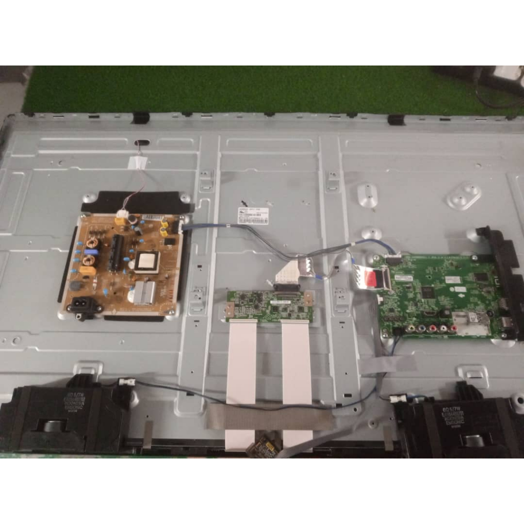 (1801) LG 43LM5500PTA Mainboard, Powerboard, Tcon, Tcon Ribbon, LVDS ...