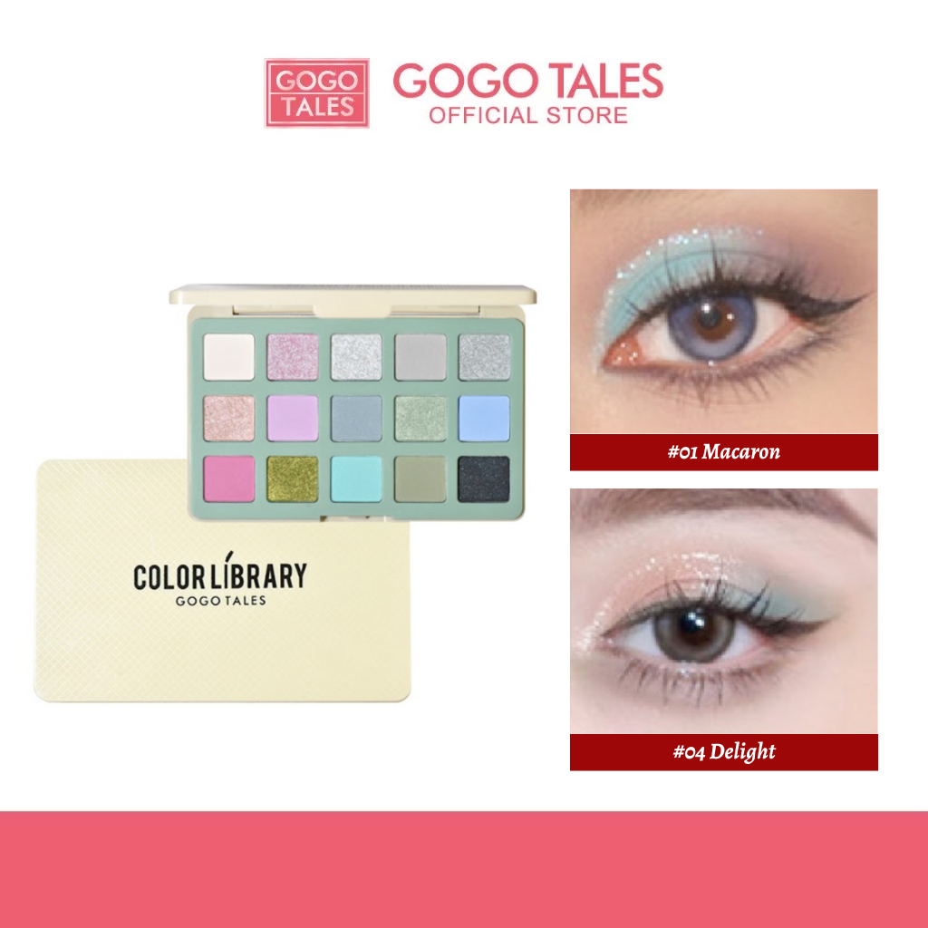 Gogo Tales Play Color Checkered Eyeshadow Palette GT522 | Shopee Malaysia