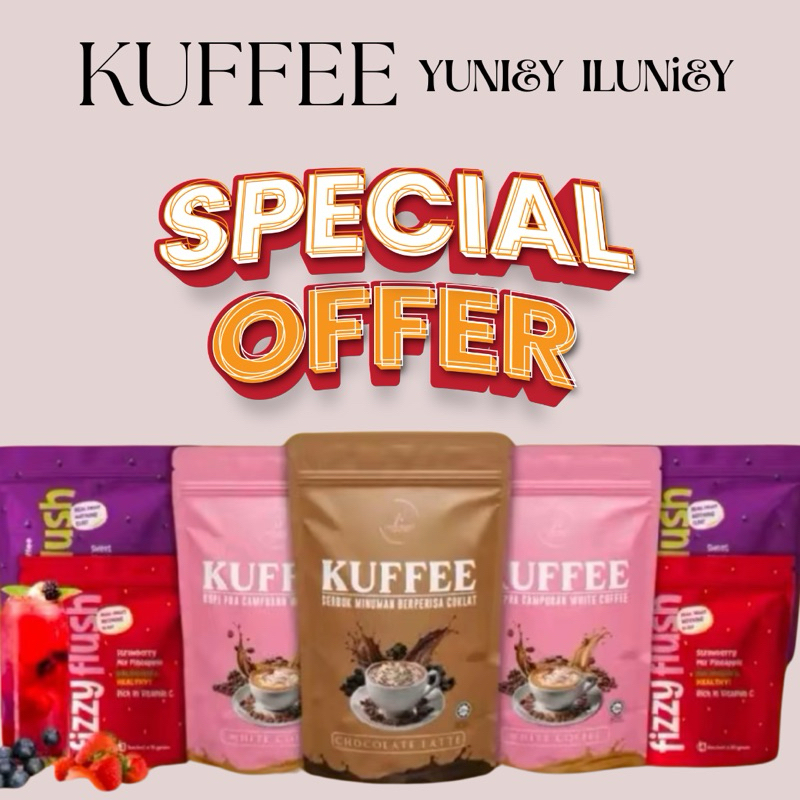 🔥VIRAL🔥 KUFFEE MINUMAN KURUS by YUNIEY ILUNIEY ORIGINAL HQ | Shopee ...