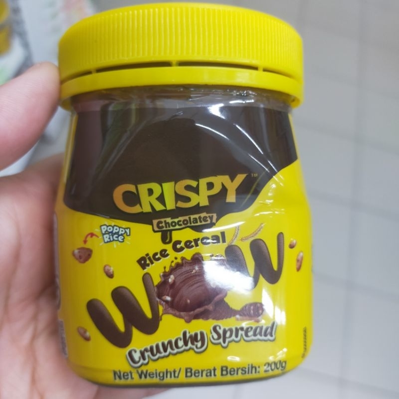 CRISPY Chocolate Crunchy Spread 200g Jem Coklat | Shopee Malaysia