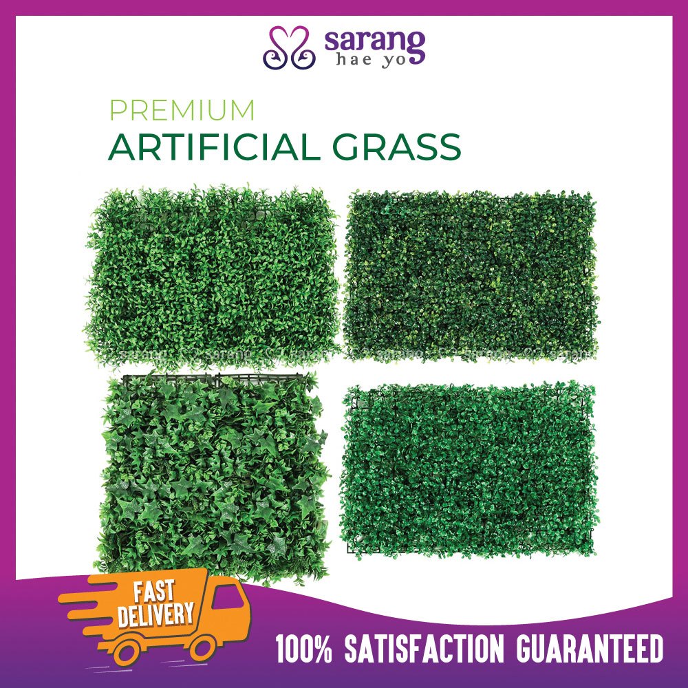 Large Premium Artificial Grass Carpet Rumput karpet Outdoor Indoor ...