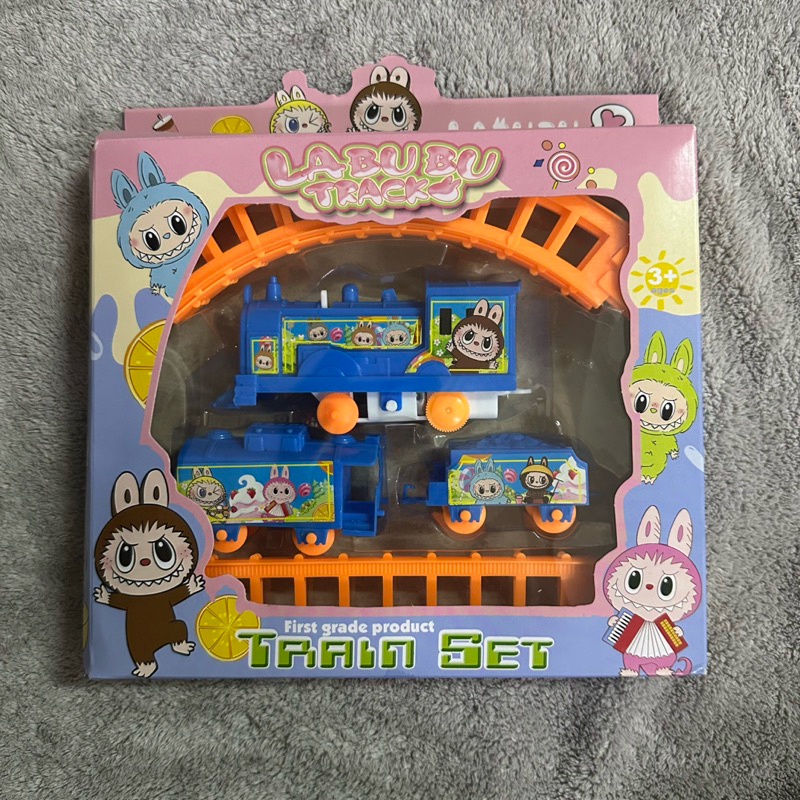TRAIN TRACK LABUBU TRACK KUROMI TRACK KERETA API BERGERAK TRAIN SET ...