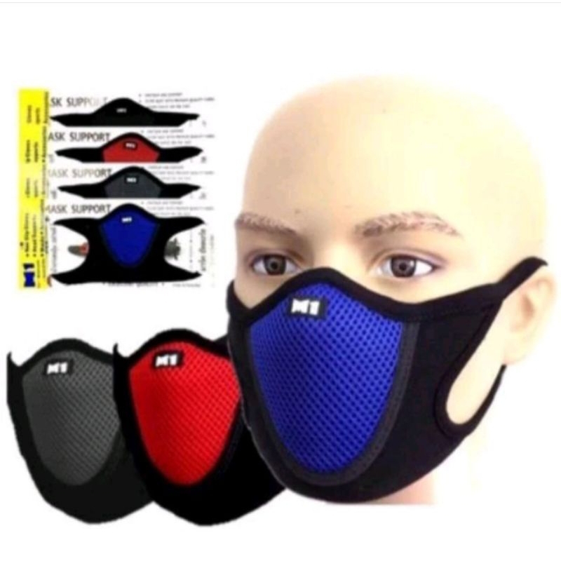 M1 For motorcyle/face mask/mask support/mask/masks/head supports/topeng ...
