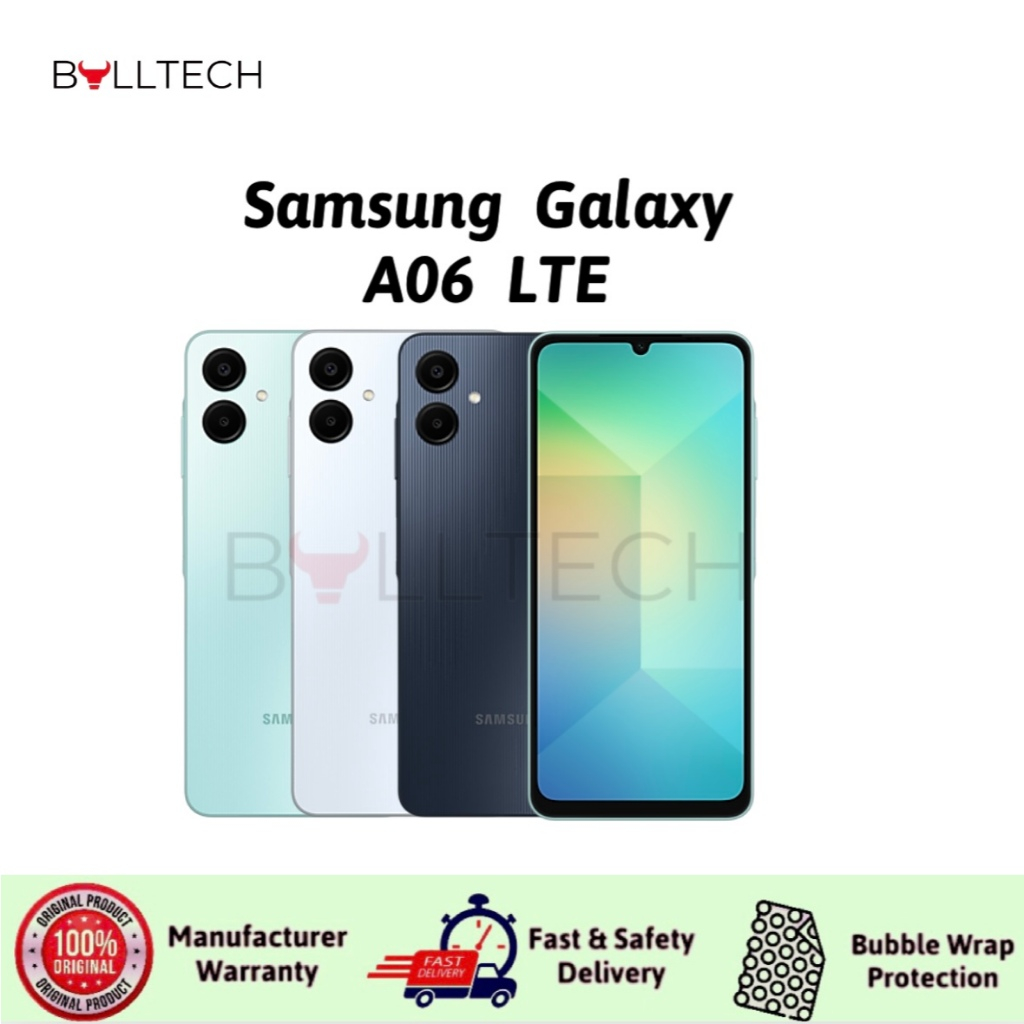 Samsung Galaxy A06 LTE (A065) 4GB RAM + 128GB ROM 12 MONTHS WARRANTY BY ...