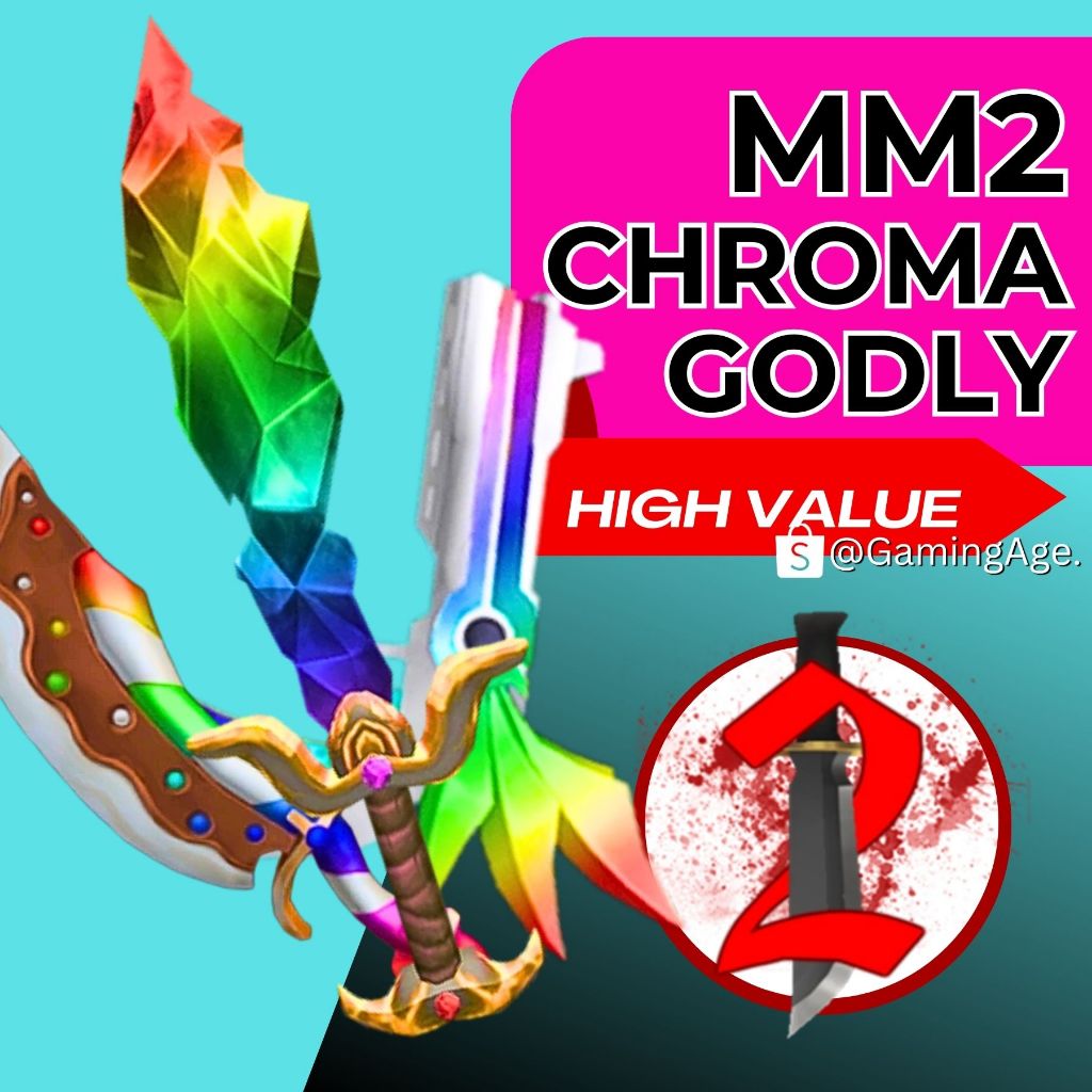 (MM2) Mystery 2 Chroma Godly&Ancient PC Game item | Shopee Malaysia