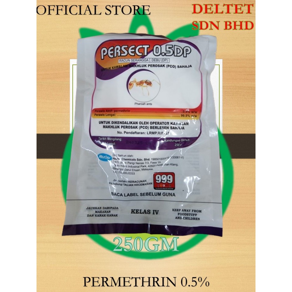 PERSECT 0.5DP (250GM) / Ant Pest Control Anti Ant Killer Ant Bait Ant ...