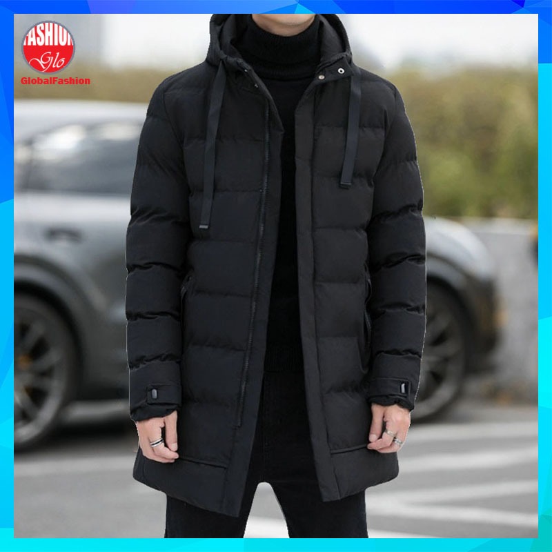 Plus Size Winter Jacket Men Baju Sejuk Lelaki Saiz Besar Thick Hooded ...
