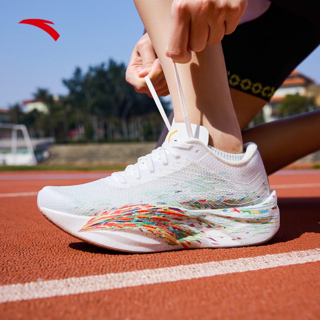 ANTA Women Running Shoes C202 6 1225B5575-1 -Papyrus White/Lightening ...