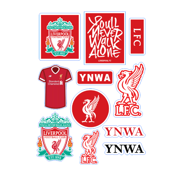 Liverpool stickers / sticker pack | Shopee Malaysia