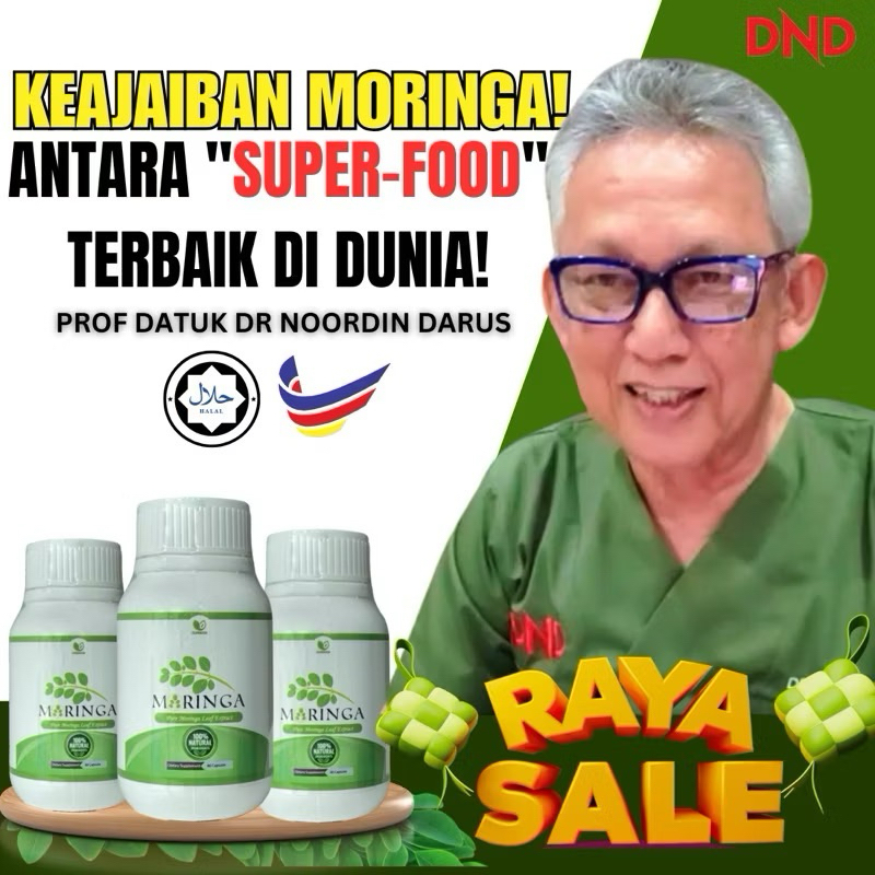 ORIGINAL DND MORINGA CAPSULE by DR NOORDIN | Shopee Malaysia