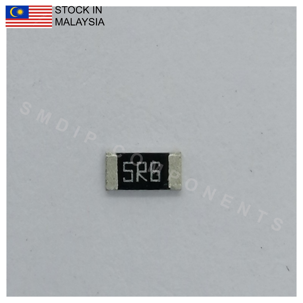 10PCS Taiwan-Grade 5.6R ±1%, 0603 SMD Resistor (5R6) | Shopee Malaysia
